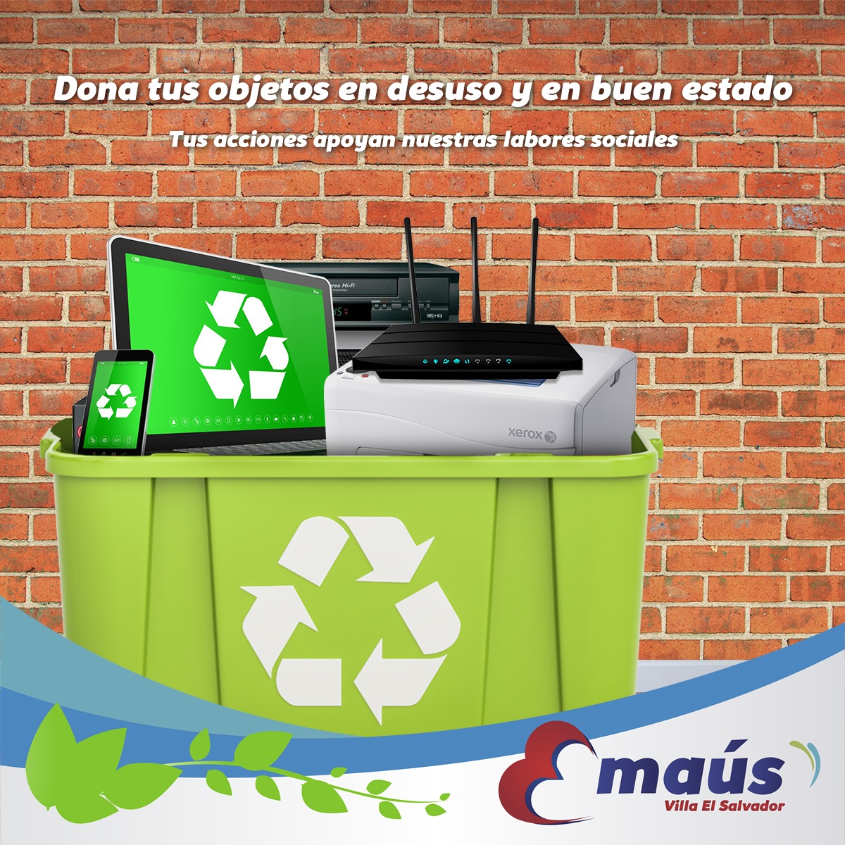 Emaus en Villa El Salvador: Donaciòn y reciclaje de objetos en desuso