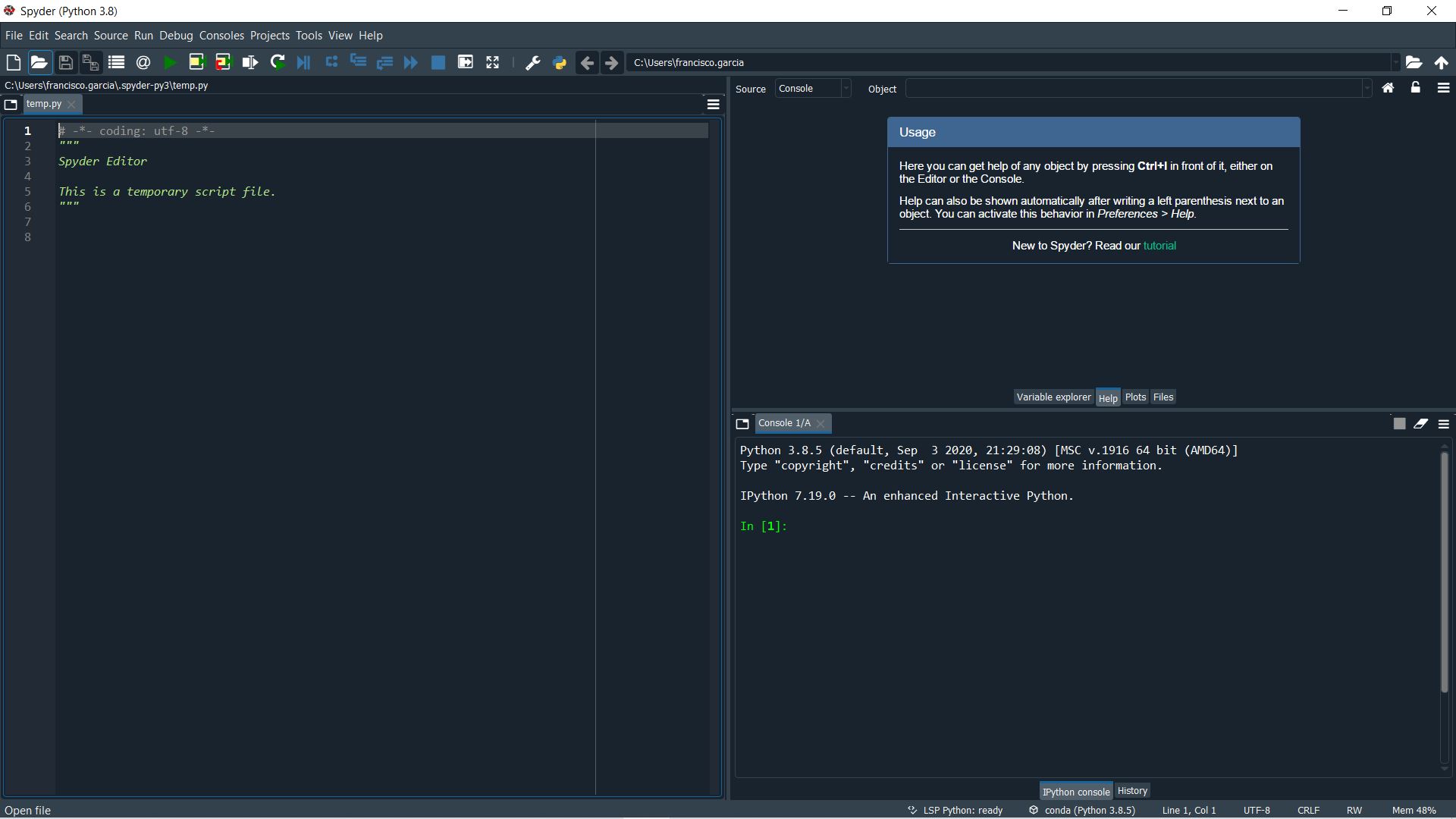 Iniciar un proyecto de Ciencia de Datos en Python con Anaconda ...