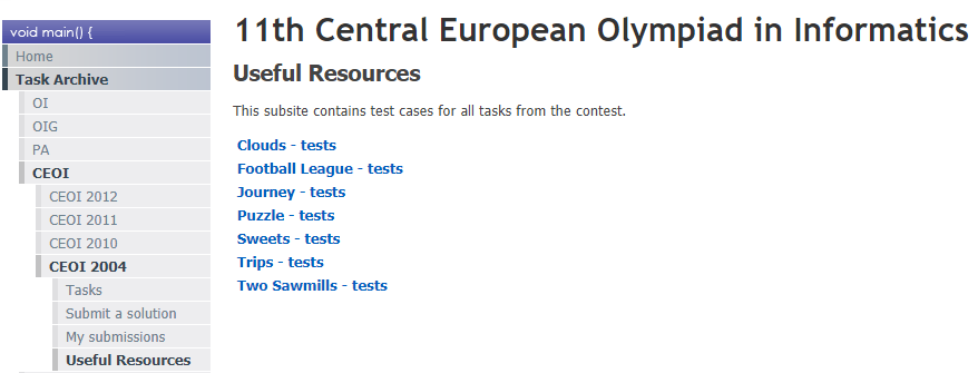 GOOD DAY TO CODE: Central European Olympiad in Informatics (CEOI) 문제 정리