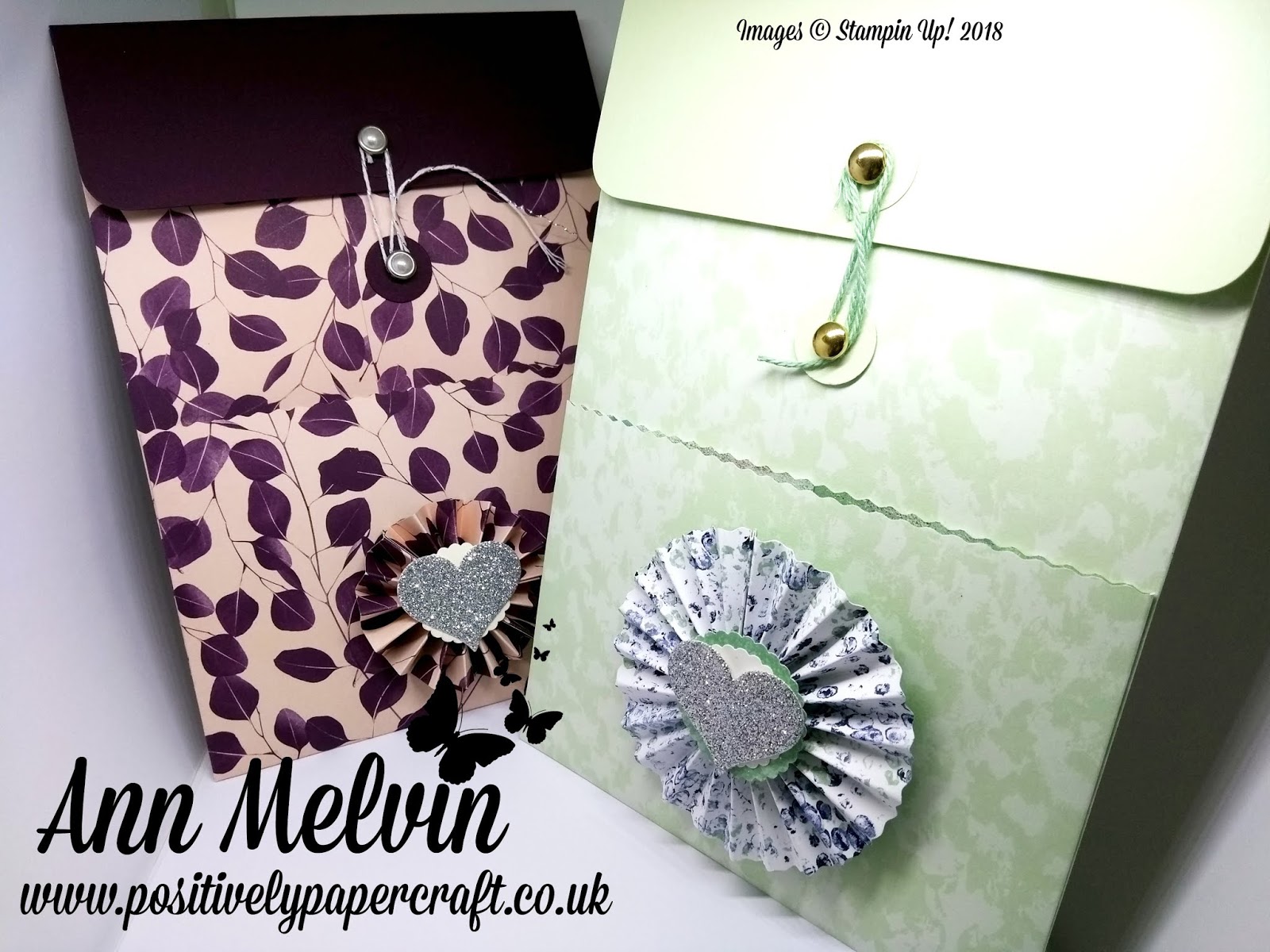 Positively papercraft: Gorgeous Pocket Gift bags