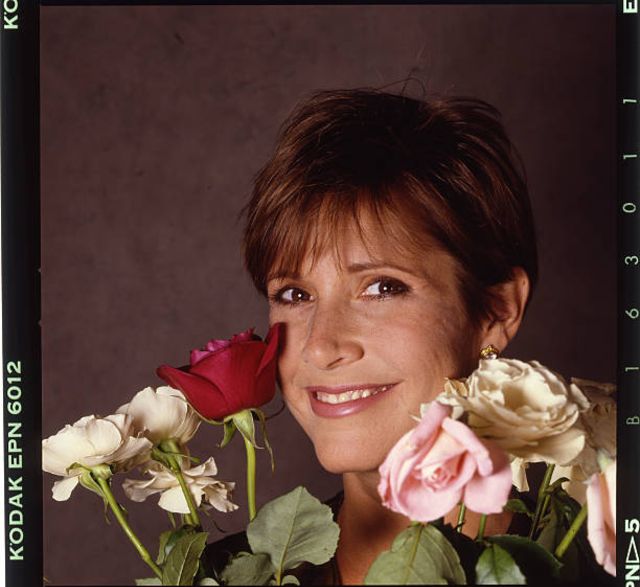 Beautiful Portraits of Carrie Fisher Posing for Premiere Magazine in ...