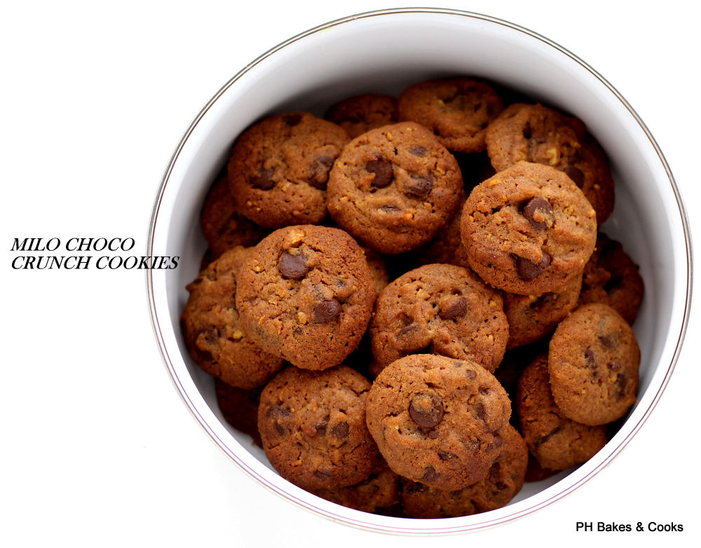 PH the Malaysian Carnivore: Milo Choco Crunch Cookies
