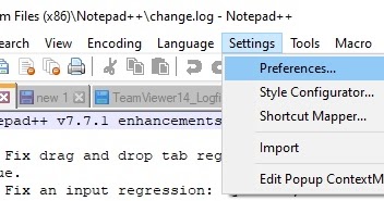 Java Solutions: Notepad++: How to remove clickable hyperlink / convert ...