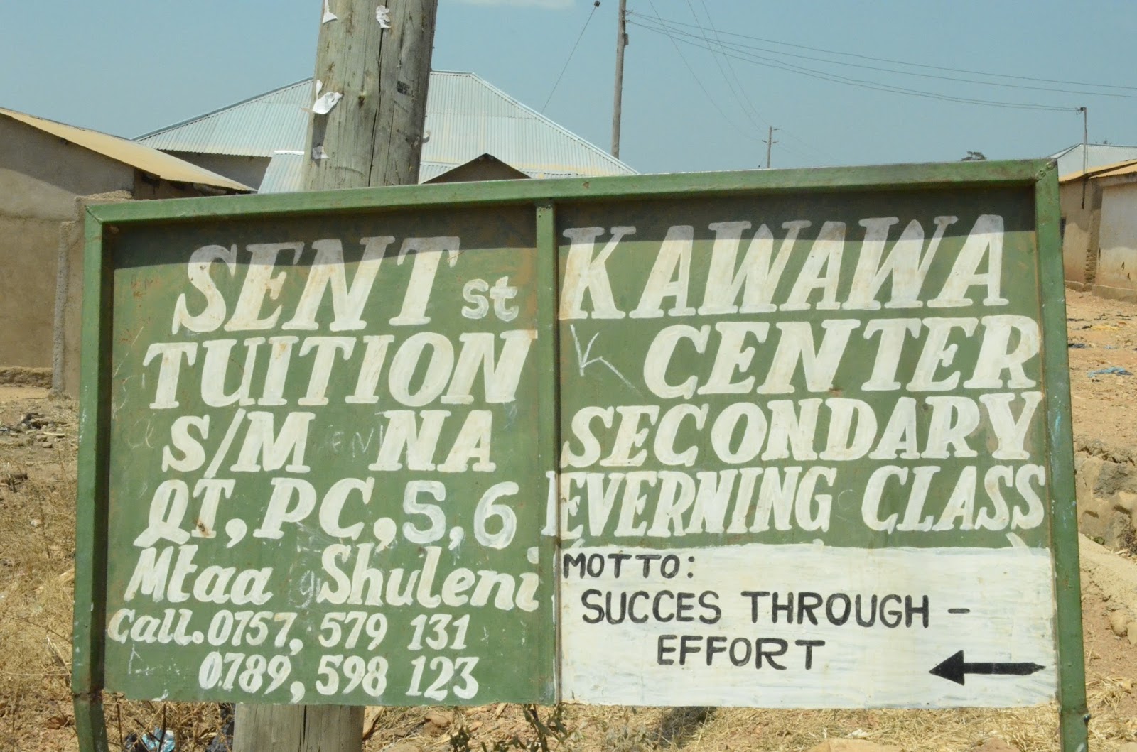 DSS TV: ST. KAWAWA TUITION CENTER >TANGAZO LA TUITION YA PRE FORM ONE ...