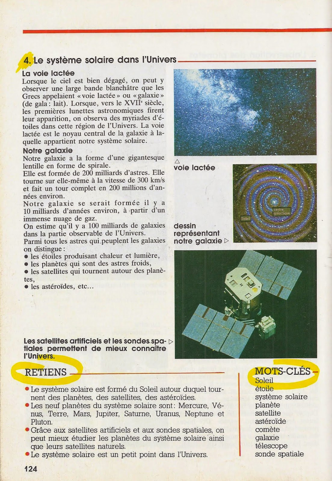 Leçons de choses: Le temps, la Terre, et l'espace