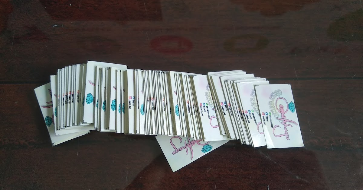 Stiker Label Ukuran Kecil ~ Print Corner