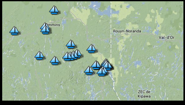 Search Google My Maps