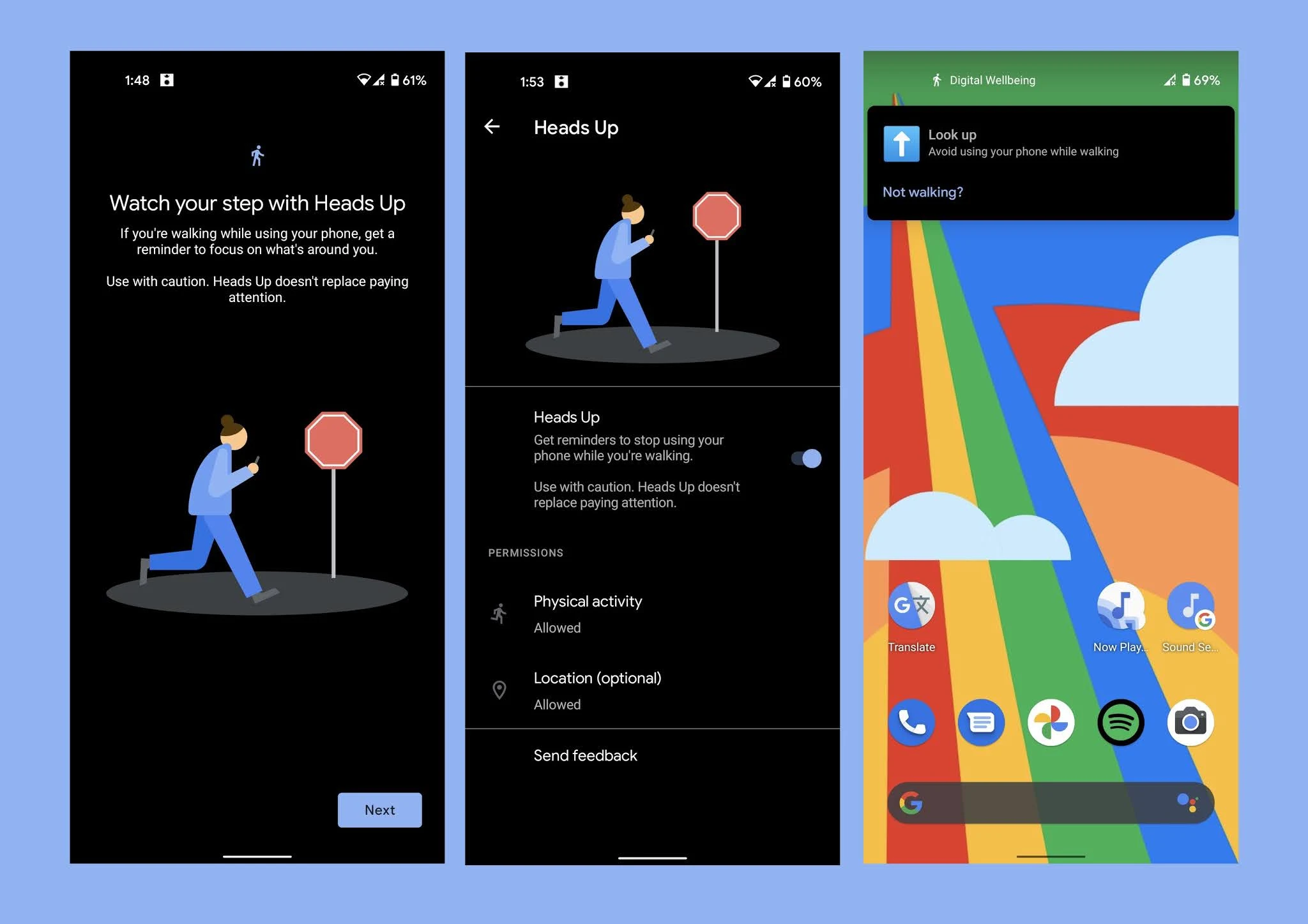 Google to Introduce a Heads Up Feature to Alert You to Stop Using Your ...