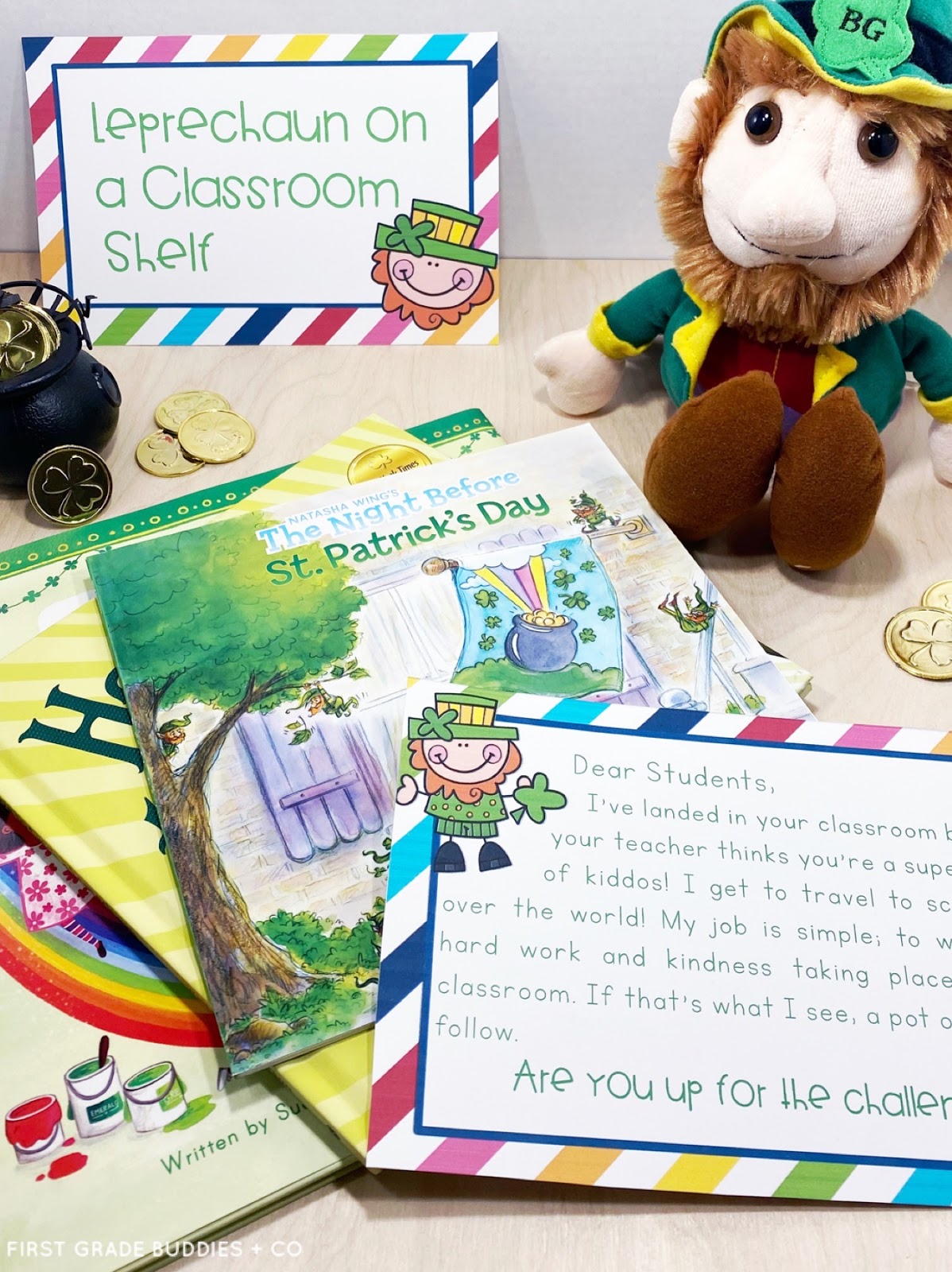 Classroom Leprechaun Visit | First Grade Buddies
