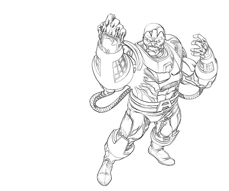 Apocalypse Coloring Pages Sketch Coloring Page