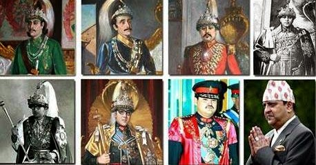 Old photo of NEPAL: Shah Kings of NEPAL