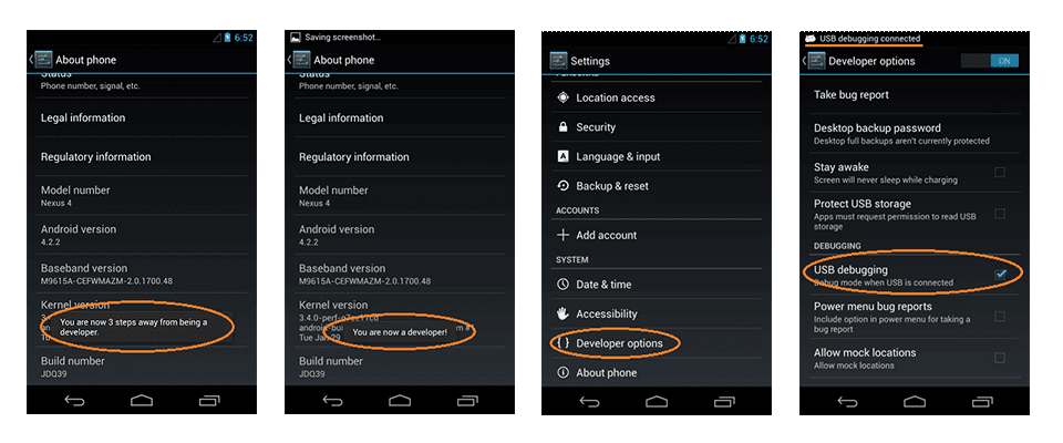 Introduction And Enable Usb Debugging Mode On Android Beritahu