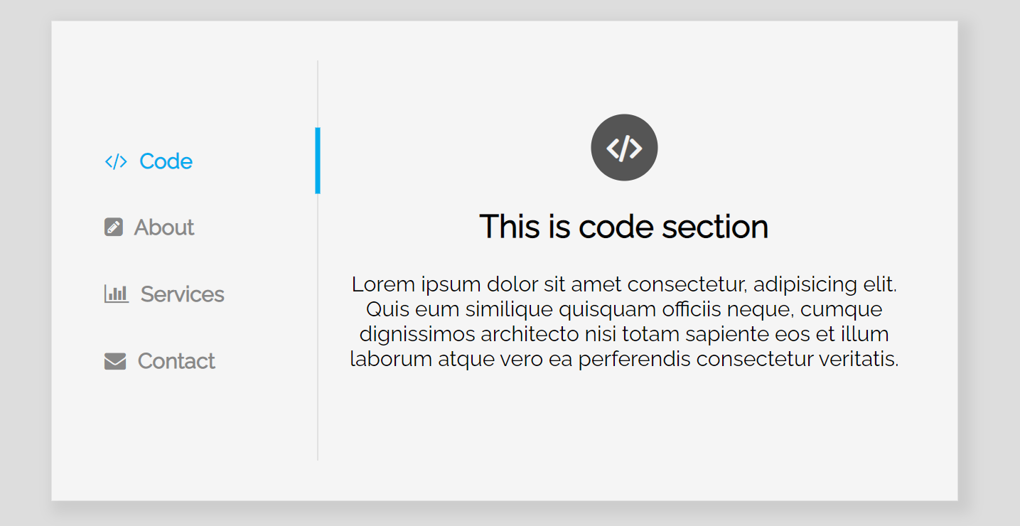 Codingflag: Design Vertical Tabs using HTML, CSS & JavaScript Codingflag: Design Vertical Tabs using HTML, CSS & JavaScript