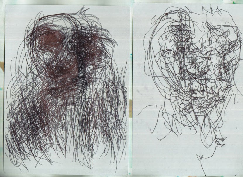 Henry Taylor Artwork: Blind Drawings