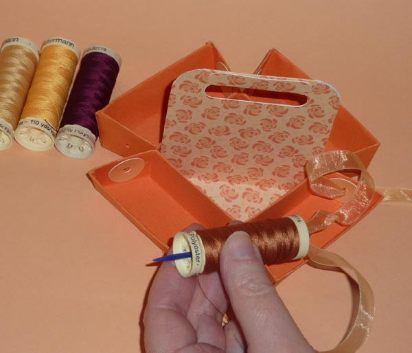 The Papercraft Post: Thread Caddy Tutorial