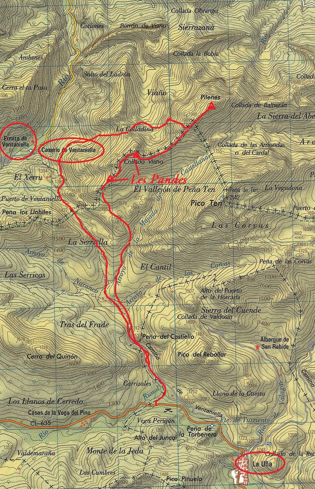 Mareando la perdiz: Les Pandes de Pileñes & Pileñes