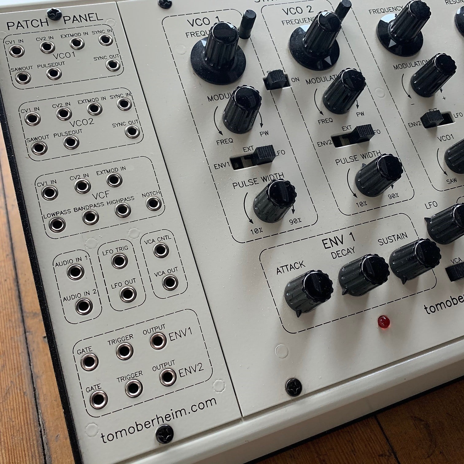 MATRIXSYNTH: Tom Oberheim - SEM Patch Panel SN 0432