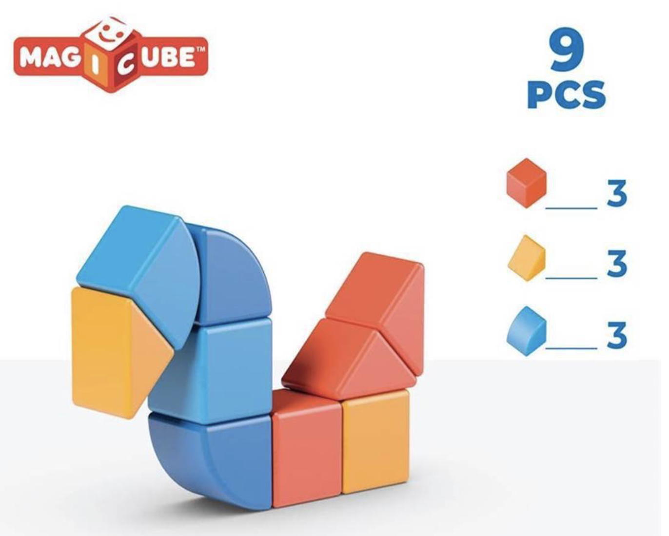 New Age Mama: Smart-playing at home: cubes and shapes with magnetic fun