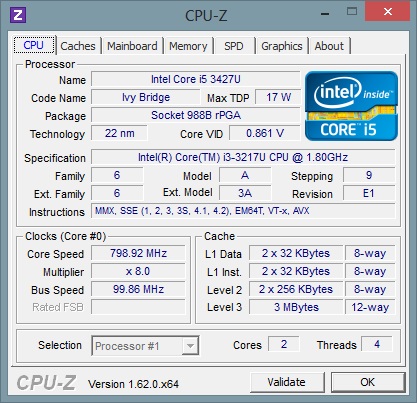 The Armchair Critic: Intel Core i3-3217U