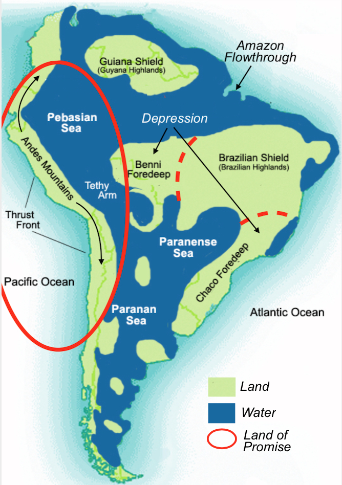 NephiCode: Rising of the Amazon Basin and Disappearance of the Sea East ...