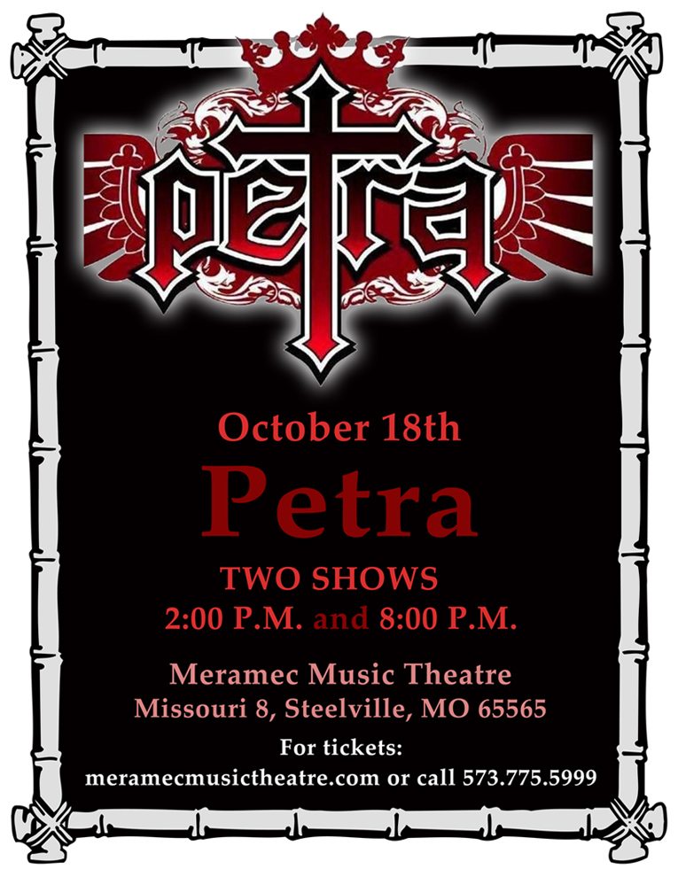 Petra is back with two concerts on October 18th - Classic Christian ...
