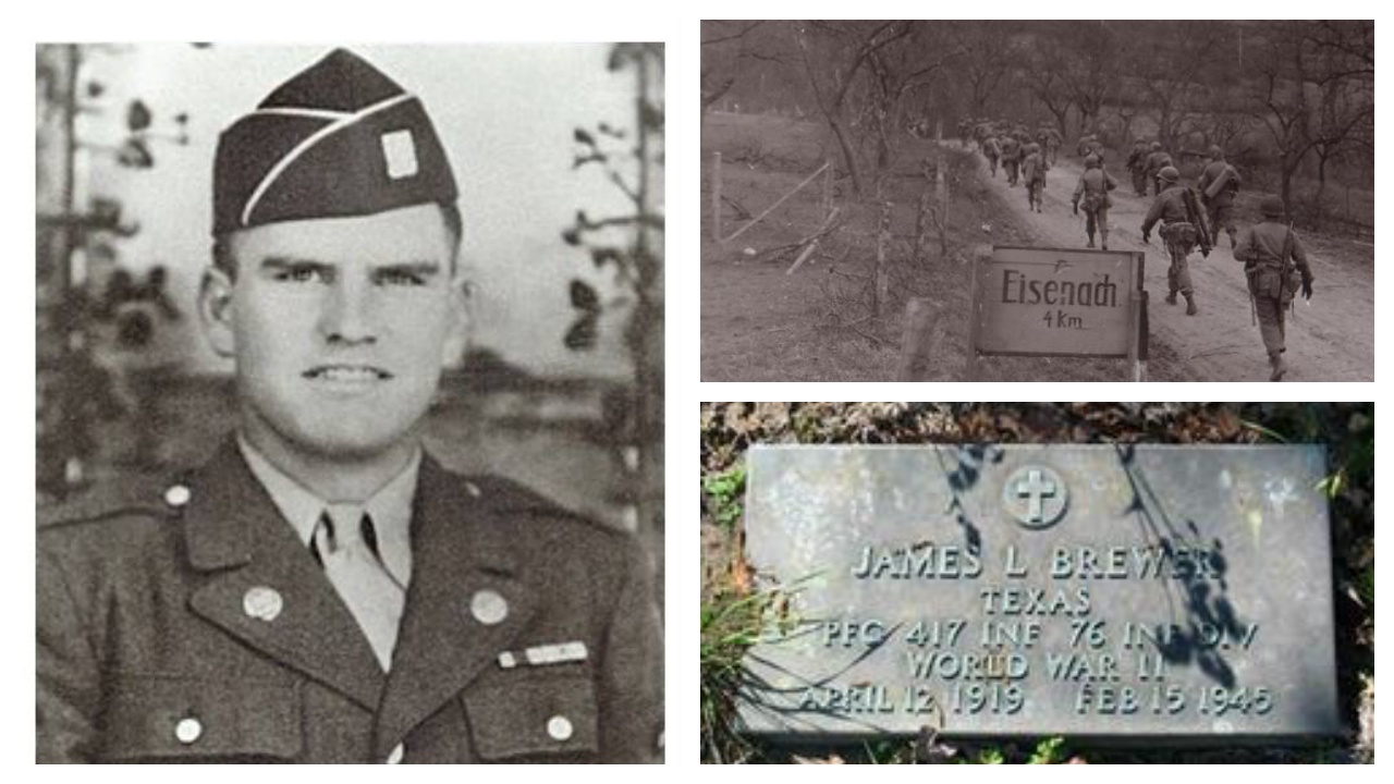 WW2 Fallen 100: WW2 Fallen - James Brewer, 76th Infantry Division