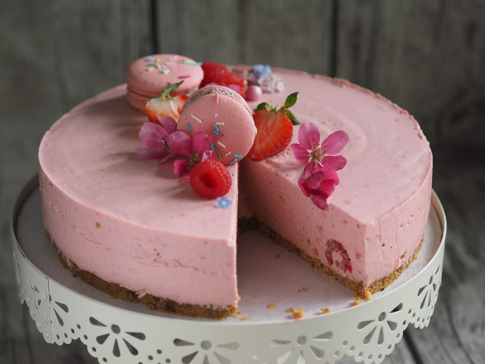 Celebration Treats 4U: Marjainen juustokakku