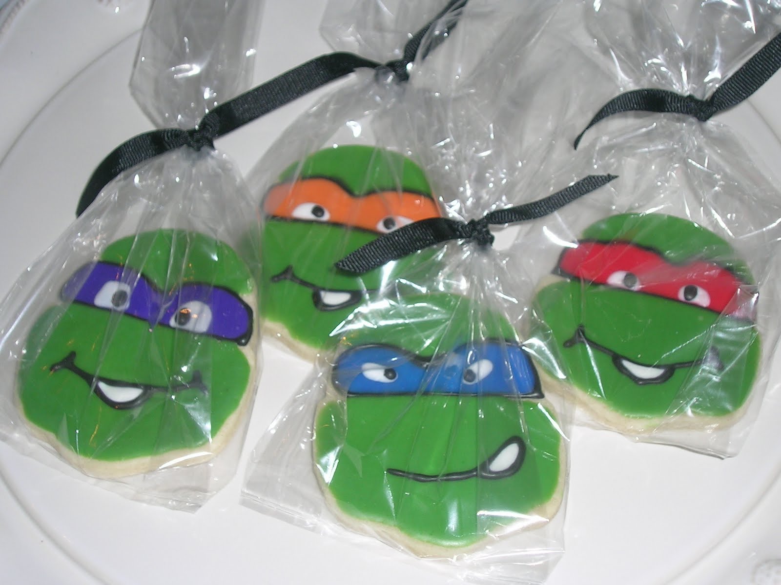 Sweet La La's Custom Cookies: Teenage Mutant Ninja Turtle Cookies