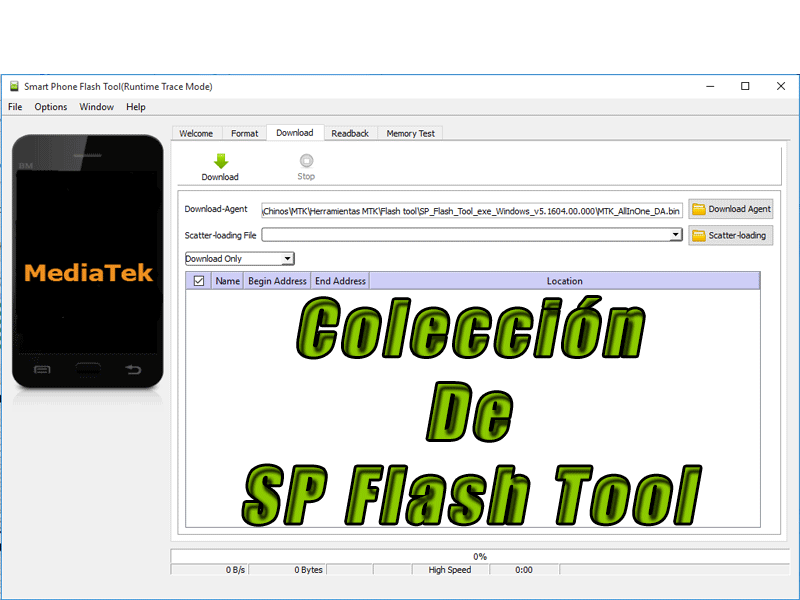 Colección de Flash Tool para descargar solo haz click sobre la que ...
