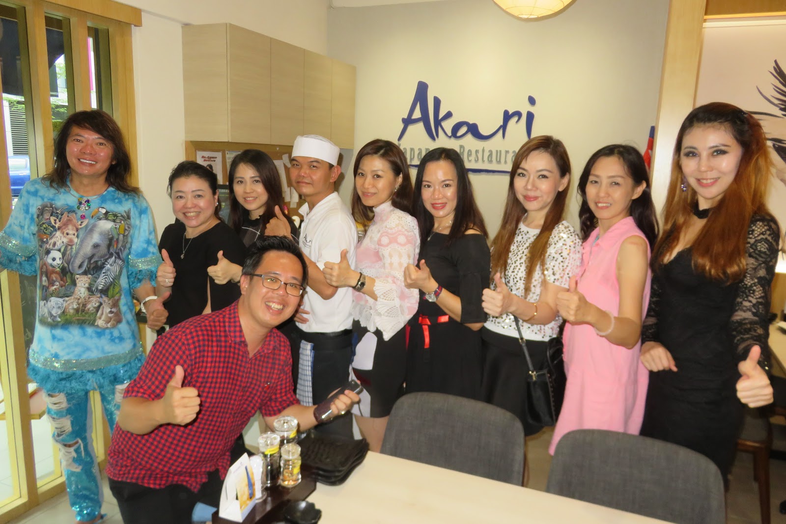 Kee Hua Chee Live!: MANDY YAU OF AKARI JAPANESE RESTAURANT HOSTED ...