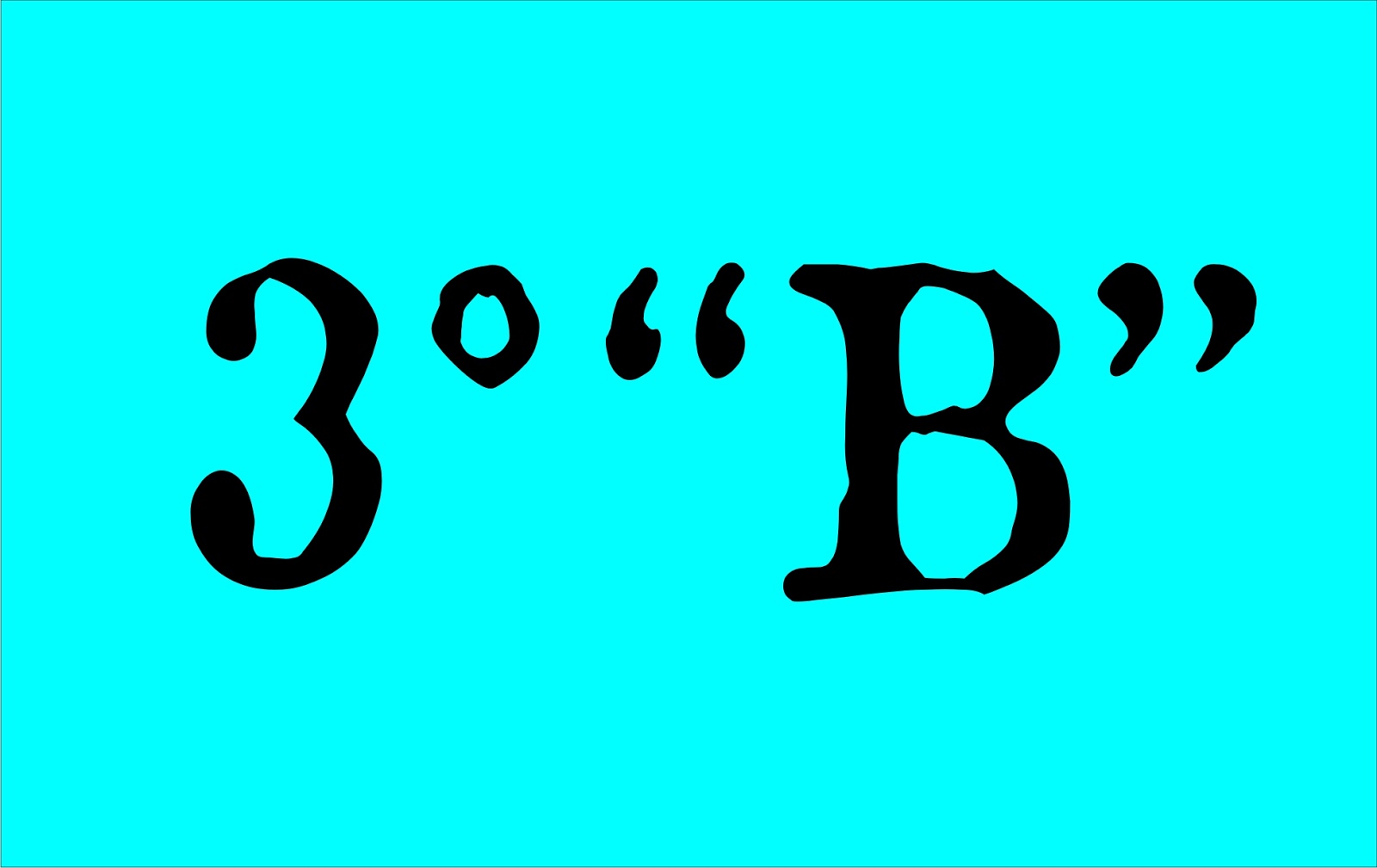 BLOG CENS 78: 3° B MATERIALES