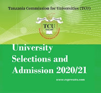 University Selection Results Ruaha Catholic University-RUCU, Tumaini ...