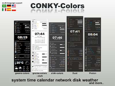 Conky: Conky-colors - Класивые conkyrc | Персональный блог Alex.Devil.LX