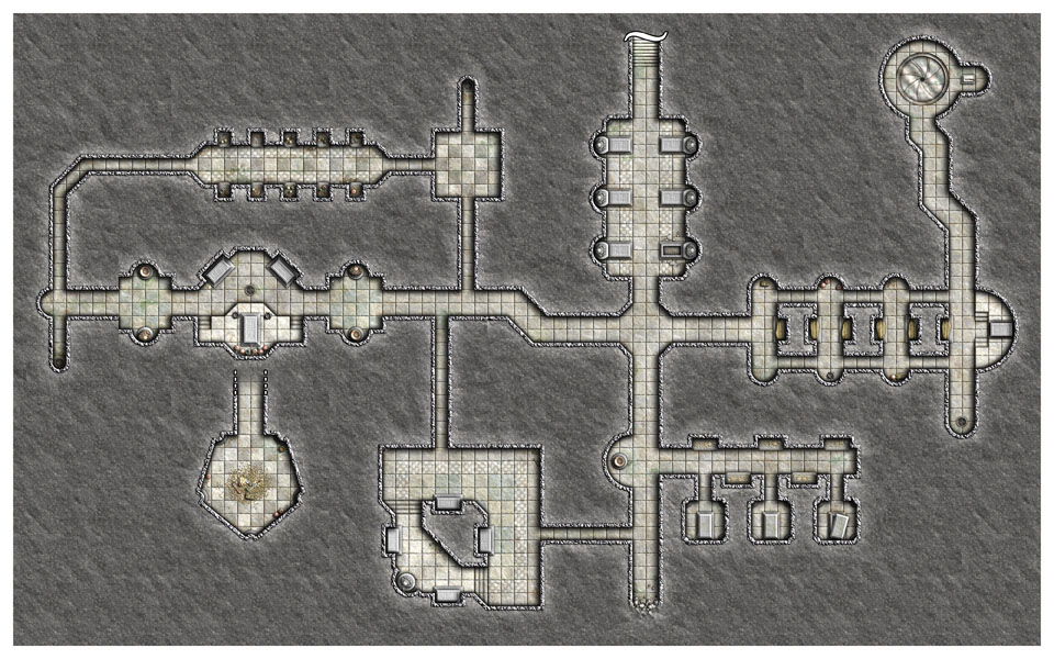 The Crooked Staff Blog: Narrow Passage (VTT) tiles.