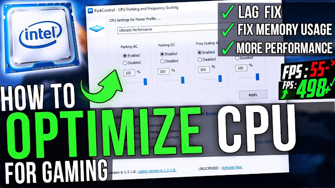 🔧CPU :How To Optimize Processor For Gaming In WINDOWS 10 ️ | FPS Boost | Overclock Processor 2021!!