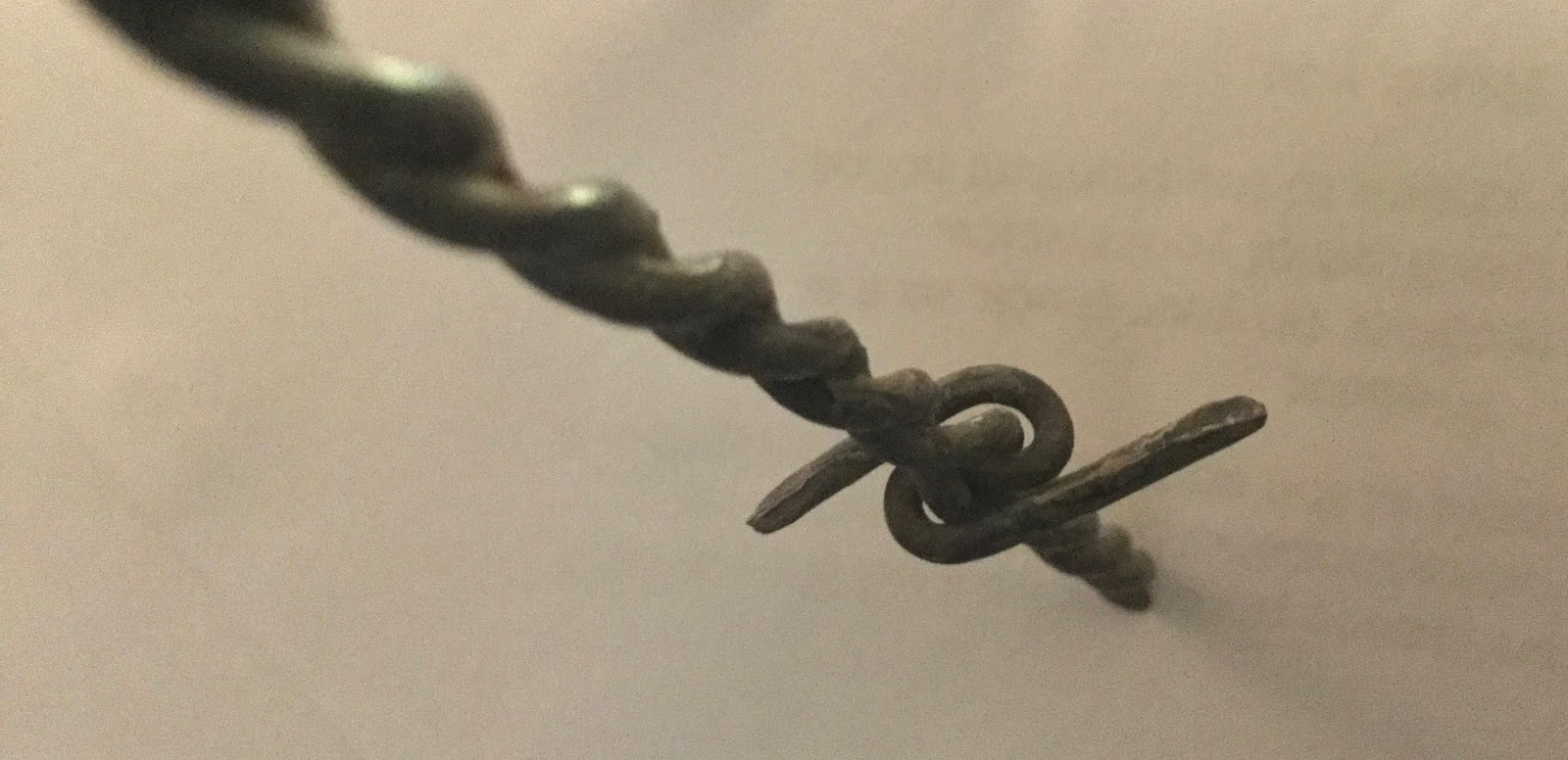 A Twist in History: Original Haish barbed wire patent model