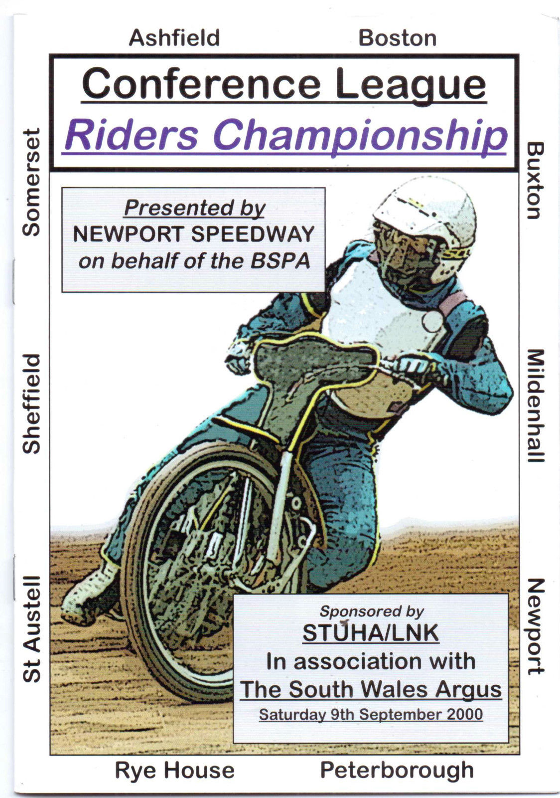Speedway Archive: National League / Conference League / Academy League ...