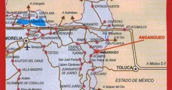 I: Como llegar a Angangueo Michoacán