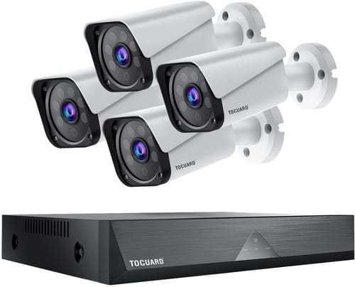 Review TOGUARD W204 4pcs FHD Home Security Camera System