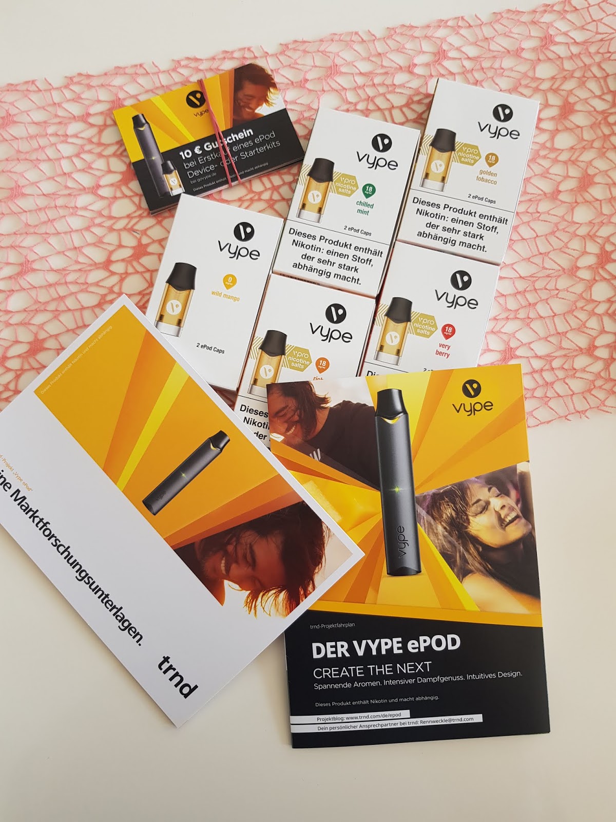 Der Vype ePod - die E-Zigarette für großen Dampfgenuss