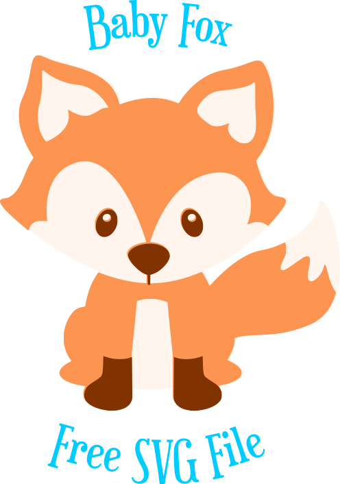 Mama's Gone Crafty: Baby Fox SVG Cut File- Freebie Friday