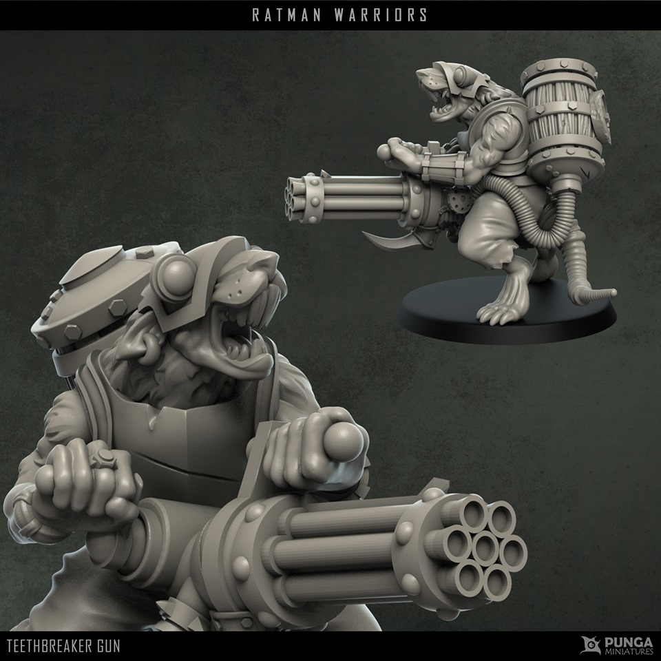 Tabletop Fix: Punga Miniatures - New Ratmen Pre-Orders