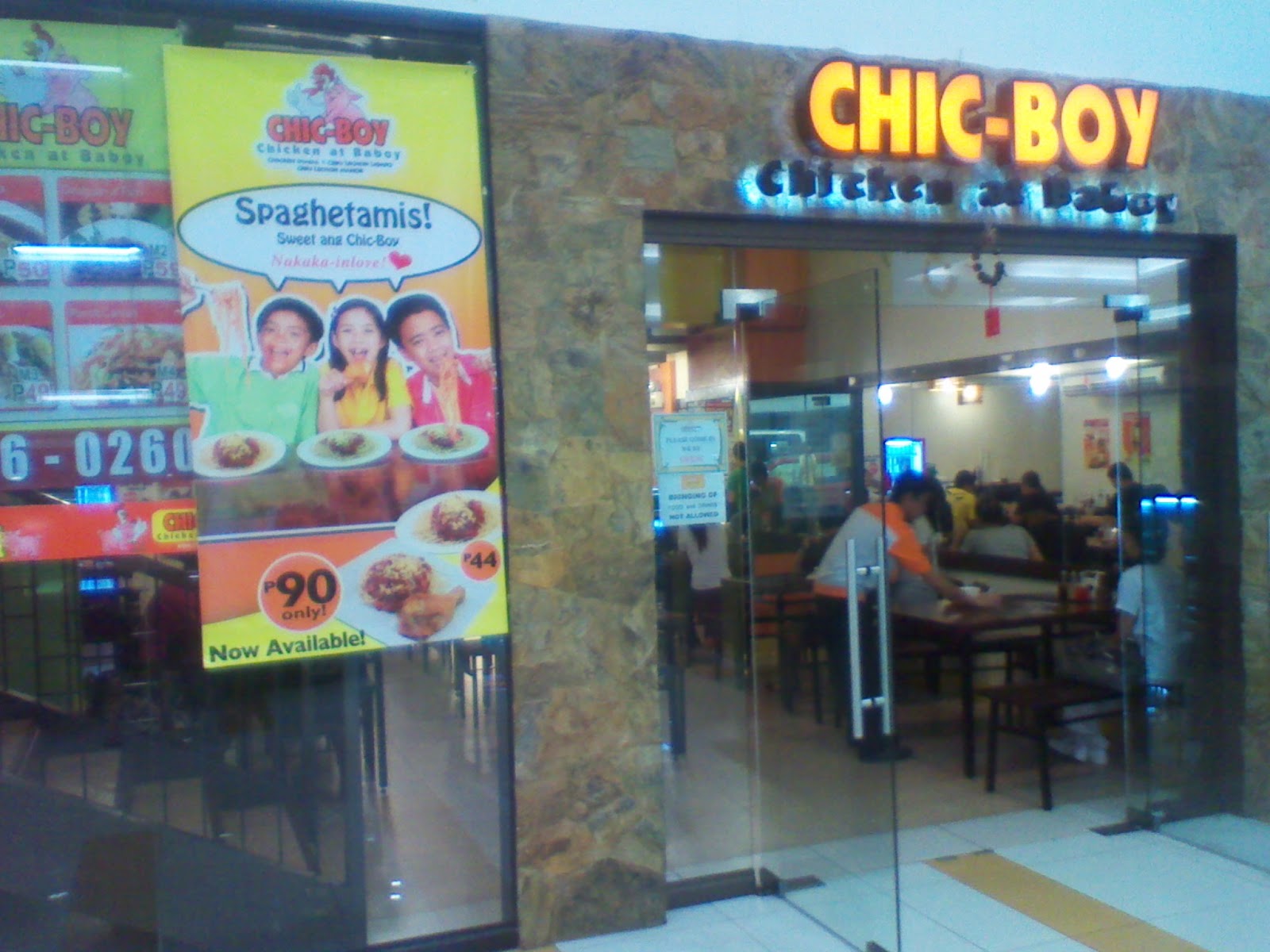 Busog Ang Bulsa at Tyan sa Chic-Boy