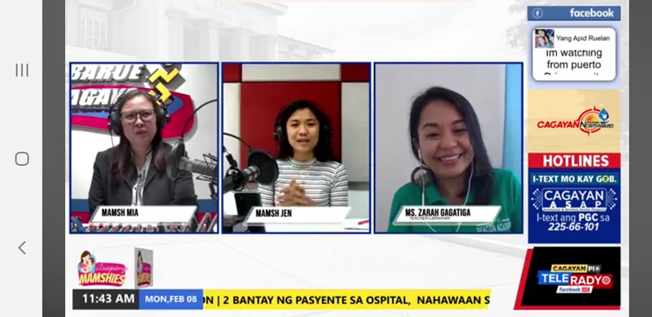 School Librarian in Action: Online TeleRadio Guesting: Reading During the Pandemic in Usapang ...