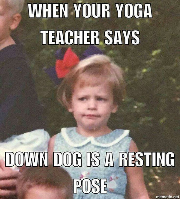 40+ Hilariously Funny Yoga Memes
