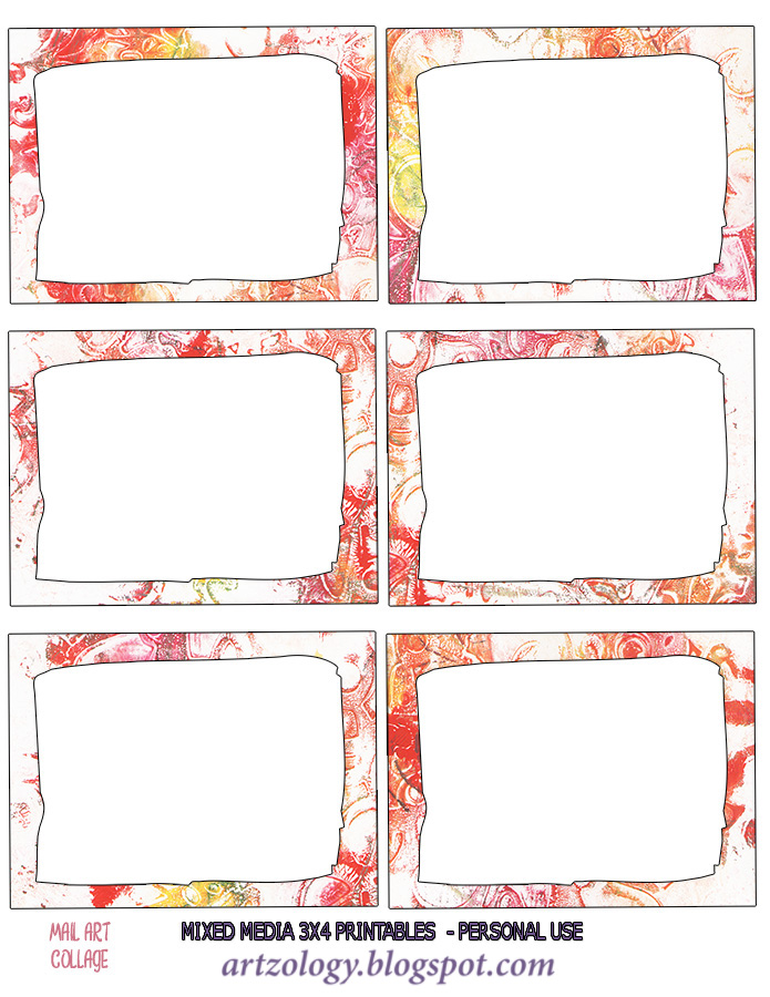 Artzology: Mixed Media 3x4 Cards