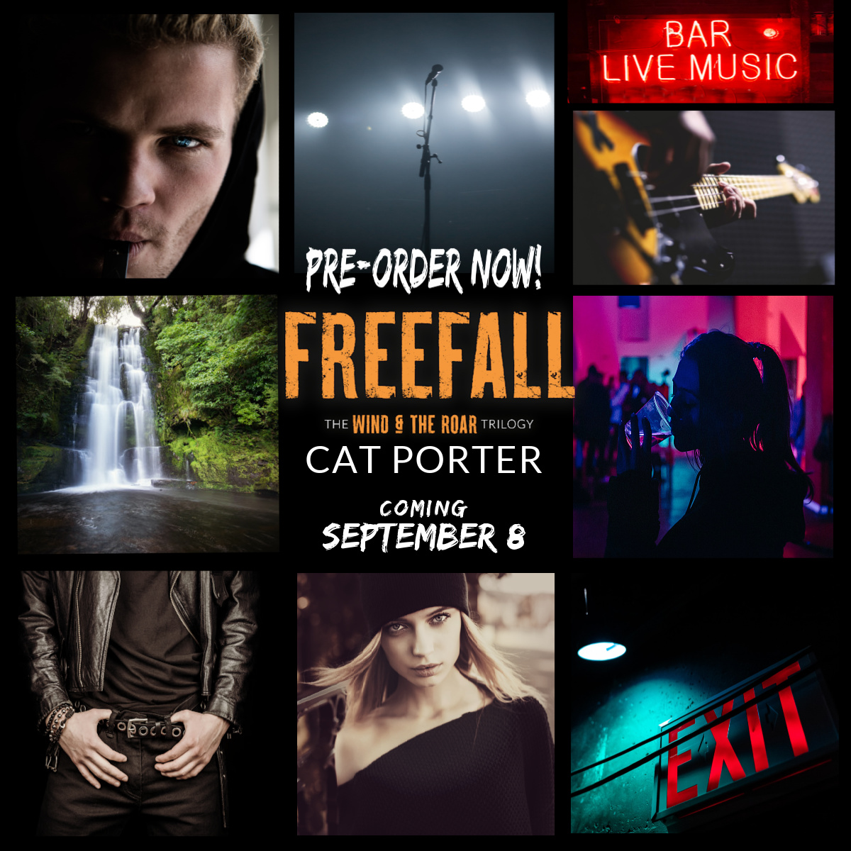 Give Me Books: Cover Reveal - The Wind & the Roar Trilogy by Cat Porter