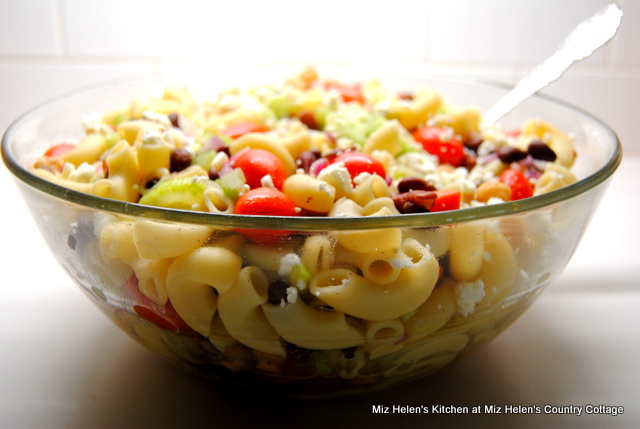 Three Bean Pasta Salad