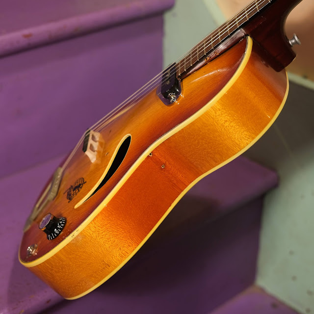 1960s Framus 6/47G Graciella 4-String Electric Mandolin Conversion