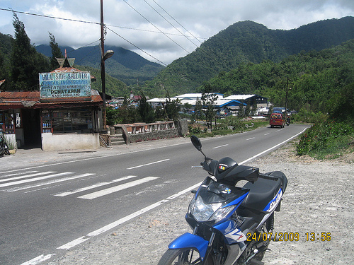 harian ORBIT: Kuas Jagung Bakar di Panatapan Berastagi Dari Bulu Babi